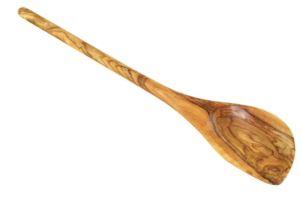 Pointed Olive Wood Cooking Spoon – Mutual Adoration + POST