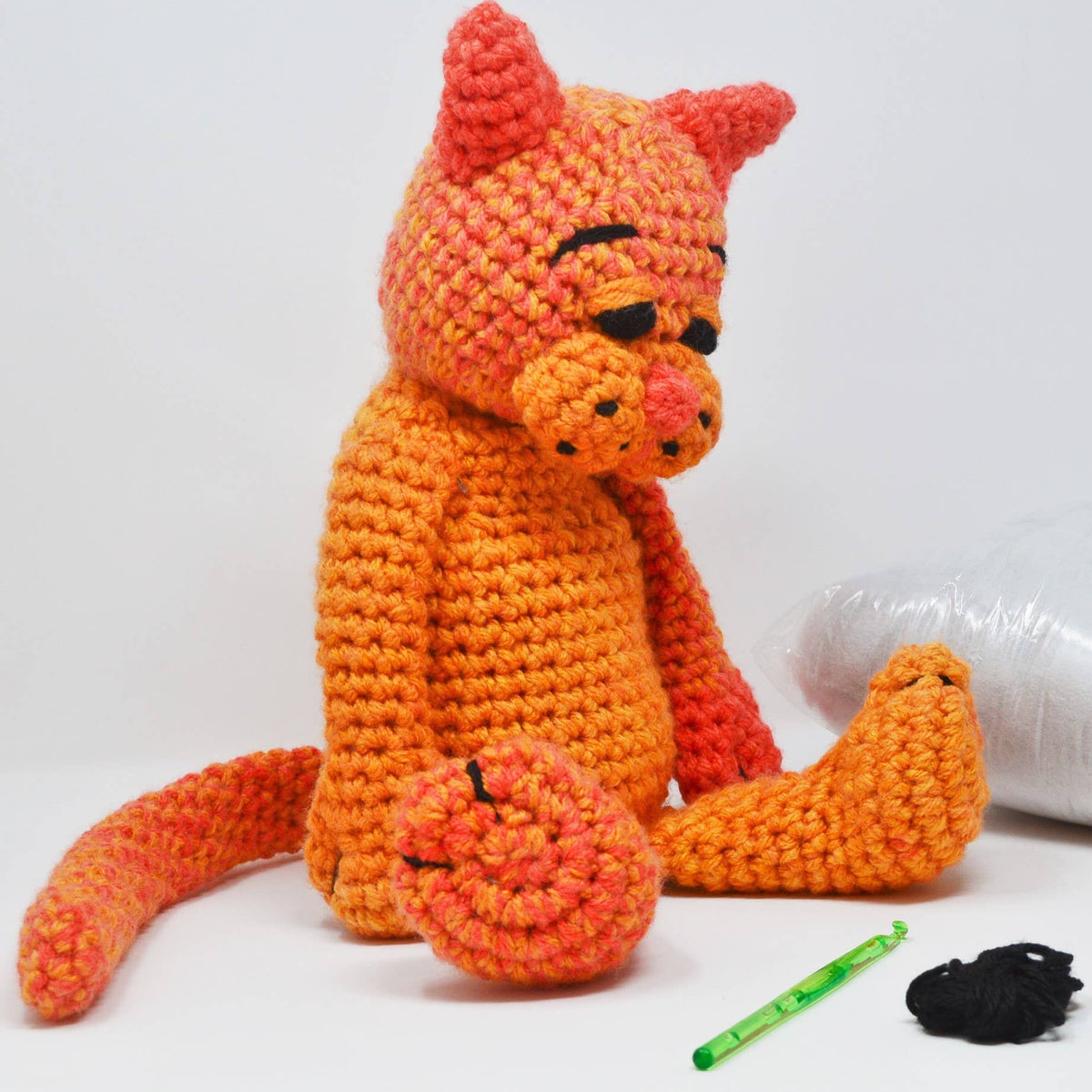Knitty Critters Gingersnap Cat Crochet Kit – Mutual Adoration + POST