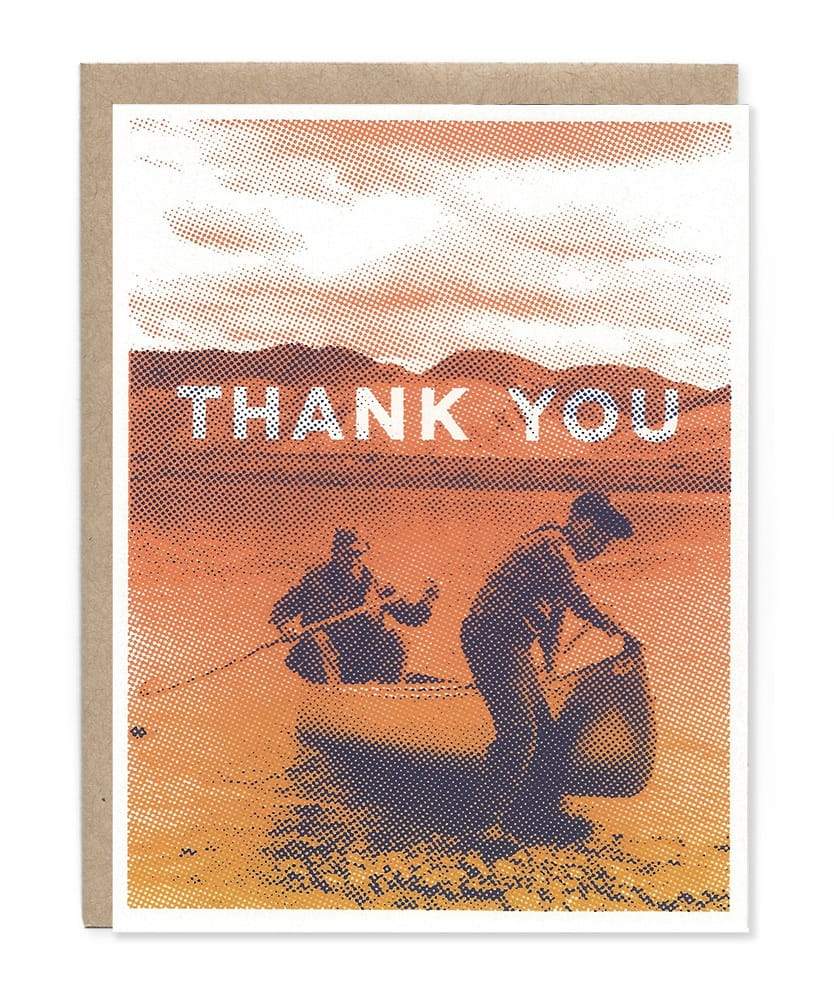 Canoe Thank You Card – Mutual Adoration + POST