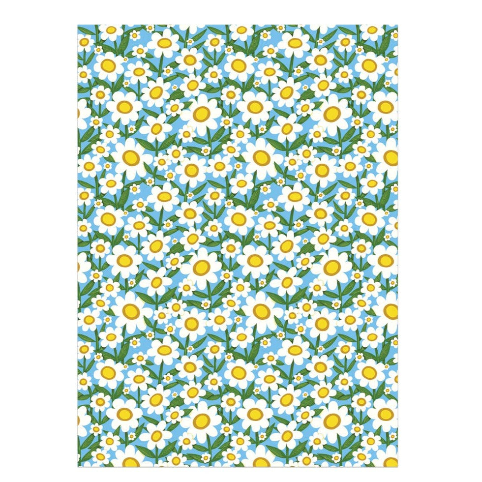 Seventies Daisy Wrapping Paper Roll – Mutual Adoration + POST
