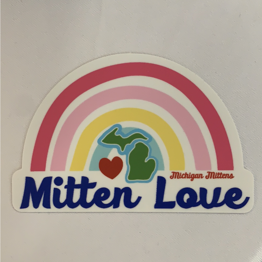 Michigan Love Decal Sticker – Mutual Adoration + POST