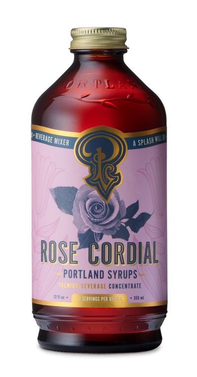 Rose Cordial Craft Beverage Syrup Cocktail Mixer – Mutual Adoration + POST