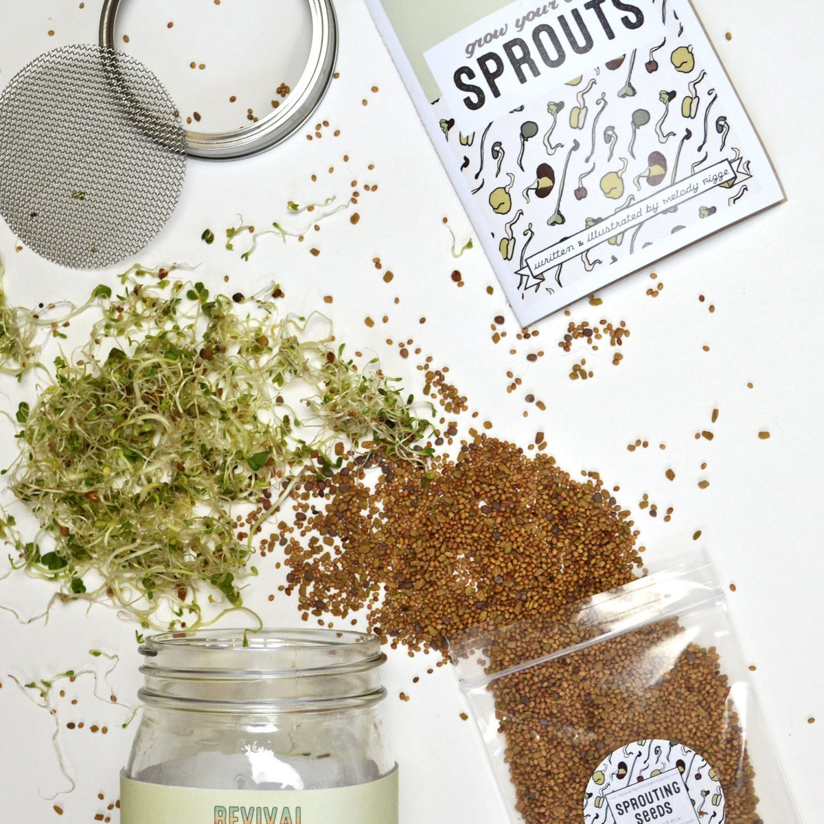 Sprouting Kit by Revival Homestead Supply – Mutual Adoration + POST